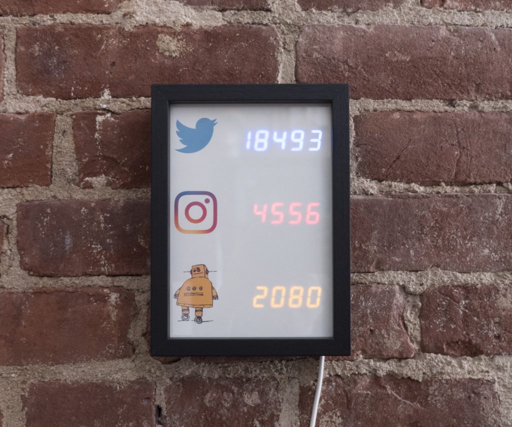Social Stats Tracker for Twitter, Instagram, Instructables - Becky Stern