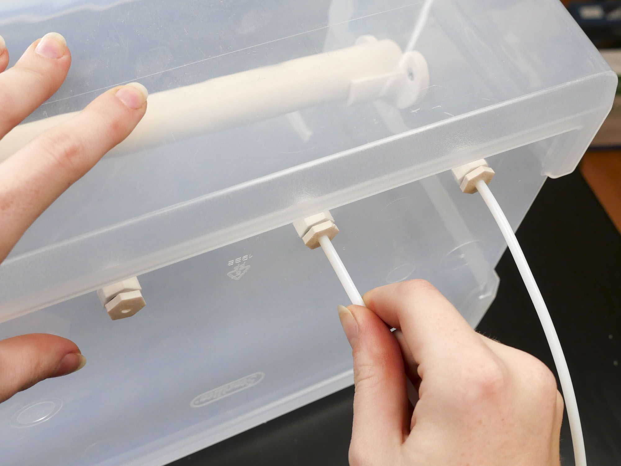 3D Printer Filament Dry Box - Becky Stern