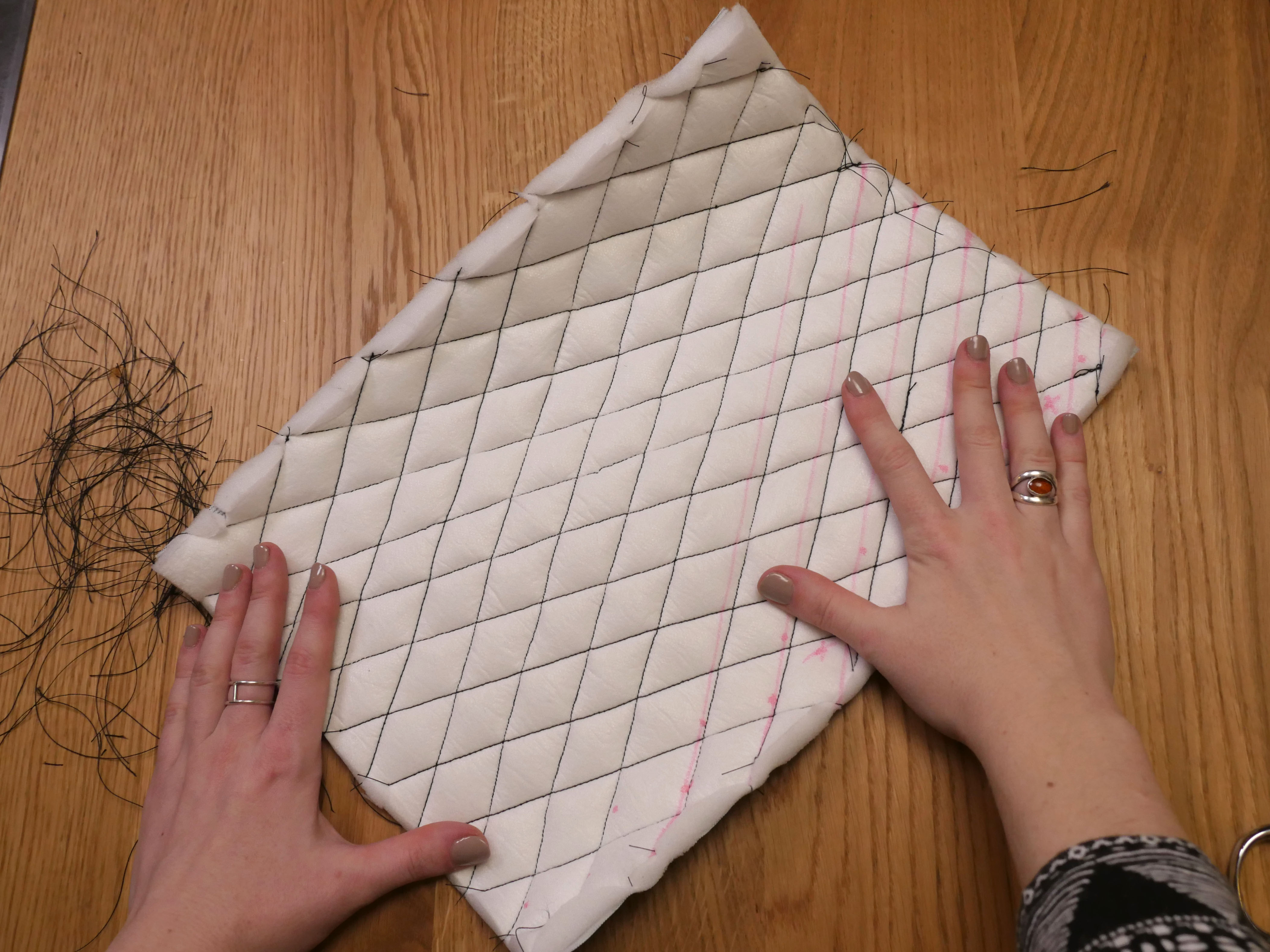 Quilted Vinyl Pencil Case - Becky Stern