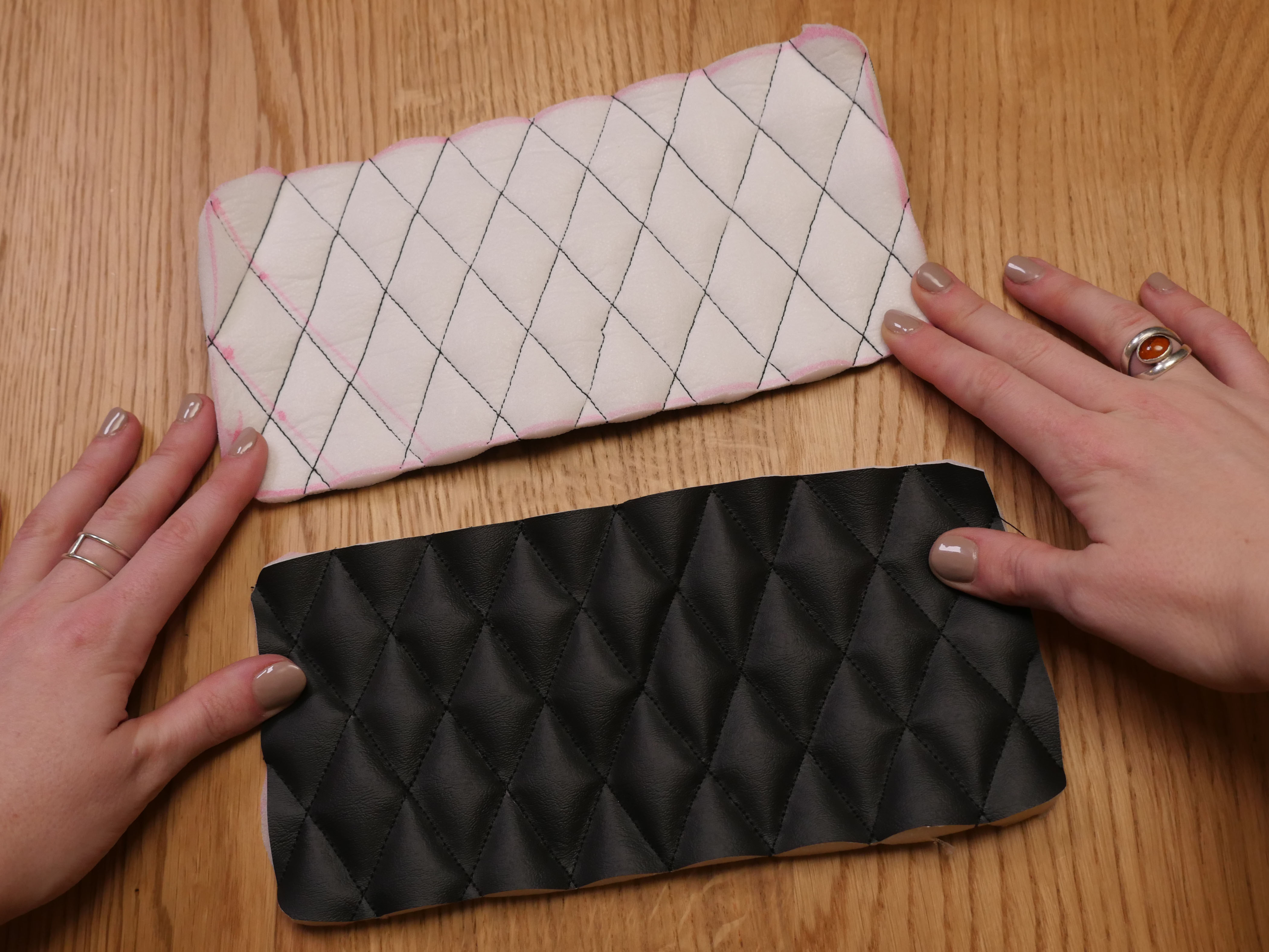 Quilted Vinyl Pencil Case - Becky Stern