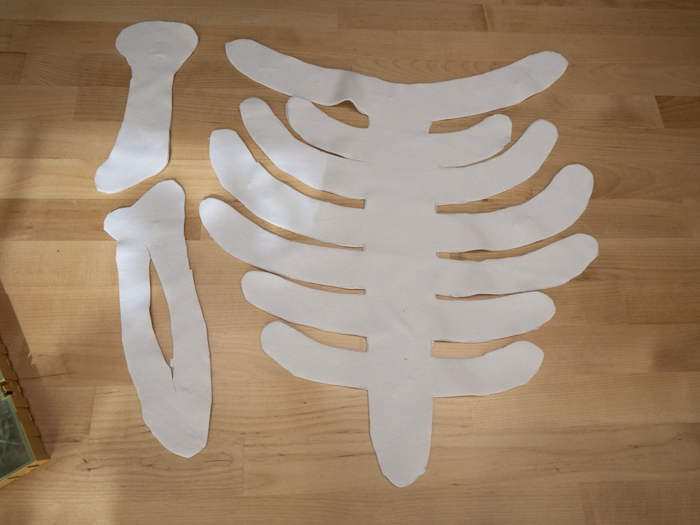 Skeleton Sweatsuit (Free Pattern) - Becky Stern